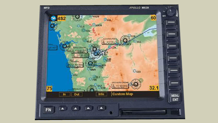 Apollo MX20 multi function display | 3D Warehouse