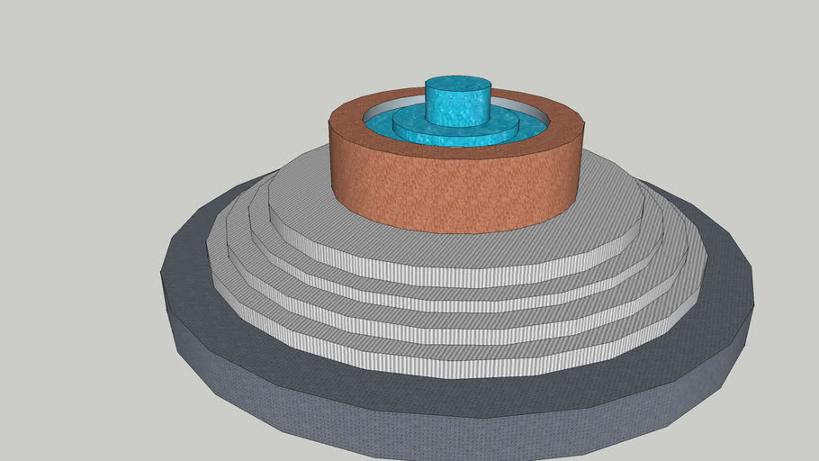 stone fountain | 3D Warehouse