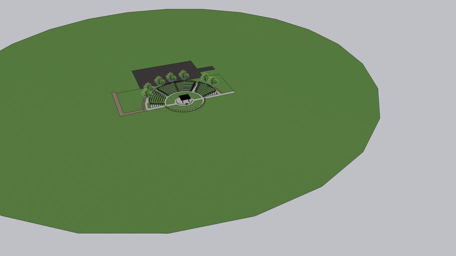 Natural Amphitheater AET | 3D Warehouse