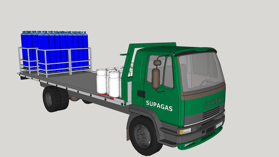 Supagas truck | 3D Warehouse