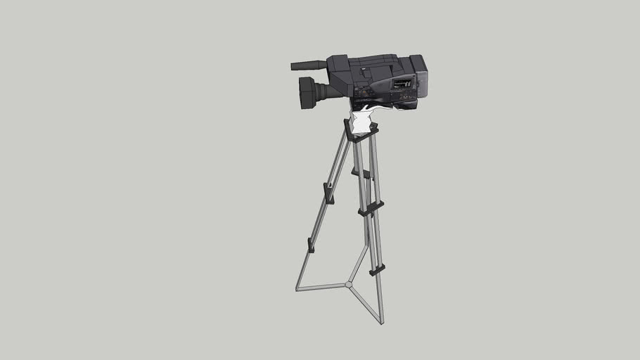 TRIPOD and CAMERA lowpoly | 3D Warehouse