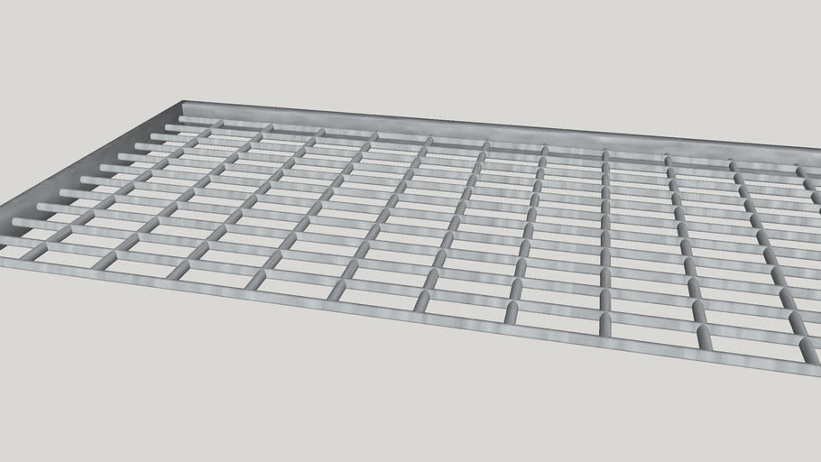 Industrial Wire Shelf | 3D Warehouse