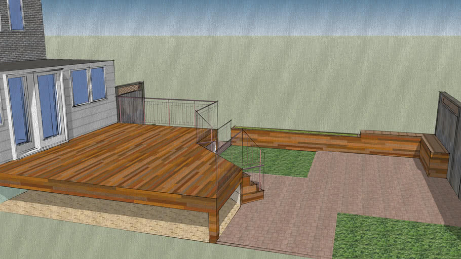 Deck And Patio | 3D Warehouse
