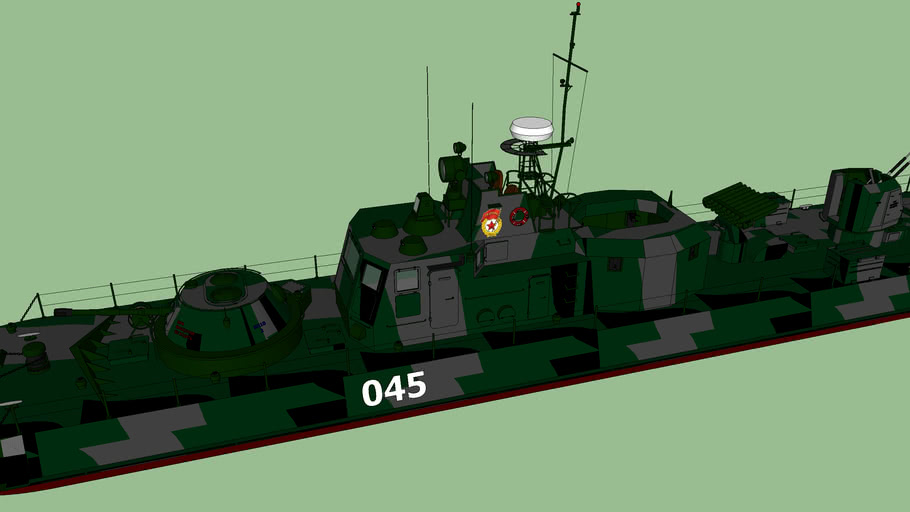River gunboat AK-045 - Project 1204 “Shmel” Артиллерийские катера ...