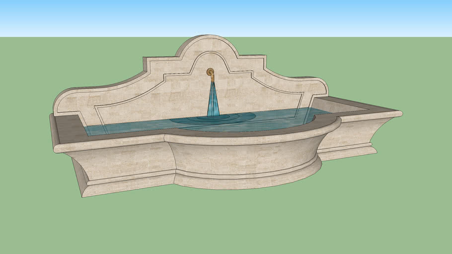 Stone Fountain | 3D Warehouse