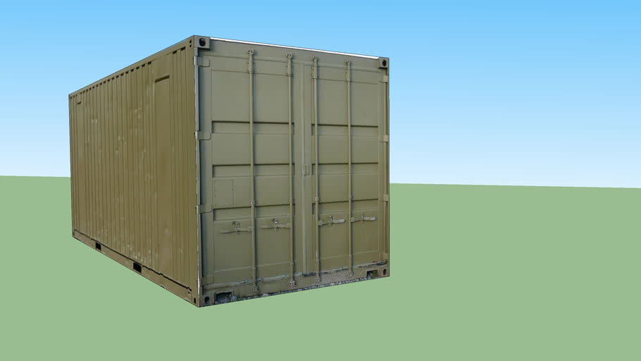 Connex storage unit a | 3D Warehouse