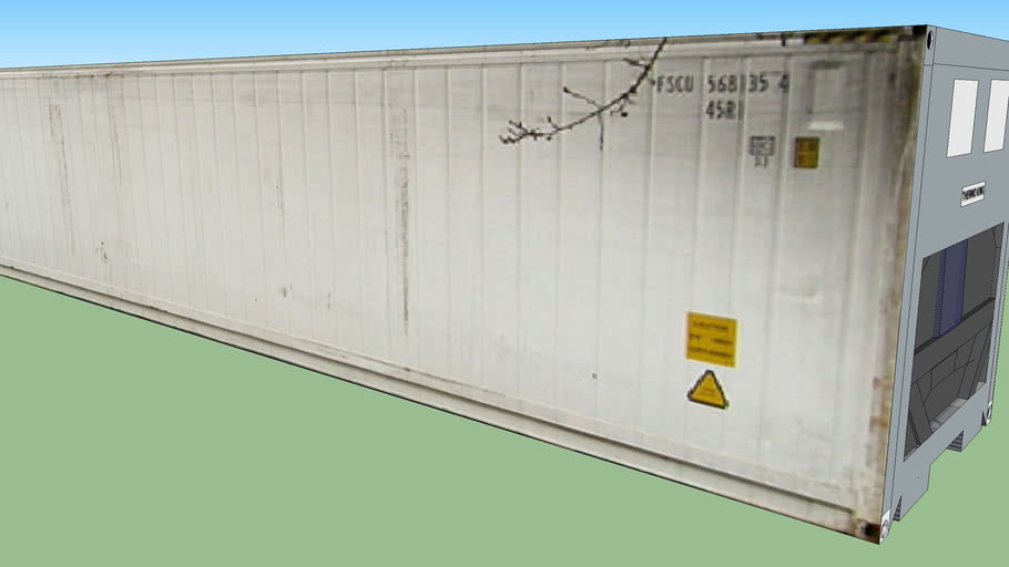 Florence Reefer Container 40' | 3D Warehouse