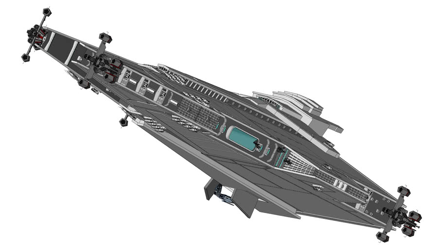 Harrower-Class Dreadnought (Dread Guard Loadout) | 3D Warehouse