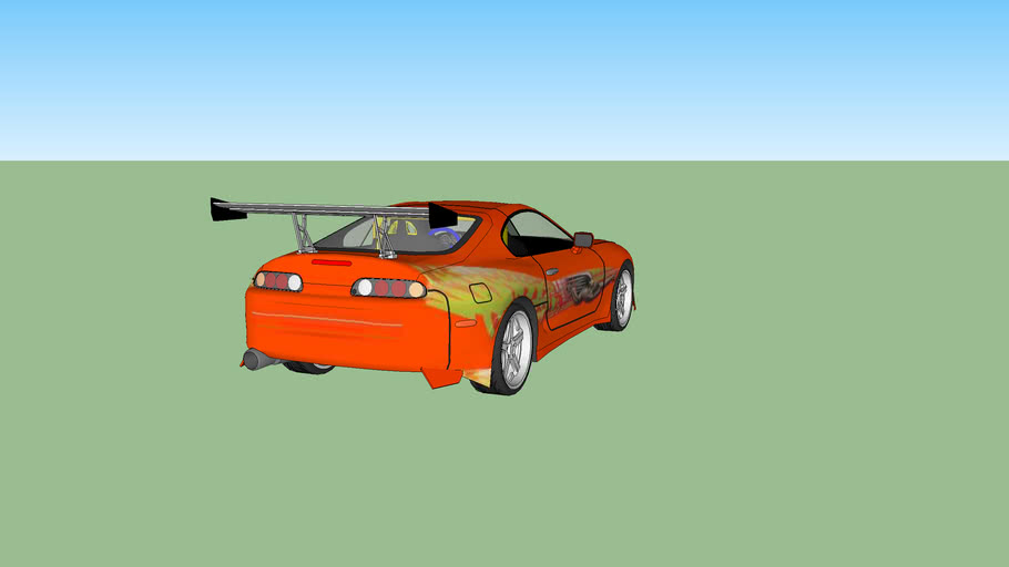 Toyota Supra (FAF STYLE) | 3D Warehouse