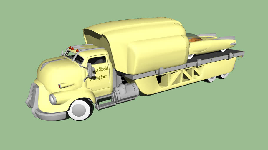Fallout 4 Racecar Hauler | 3D Warehouse