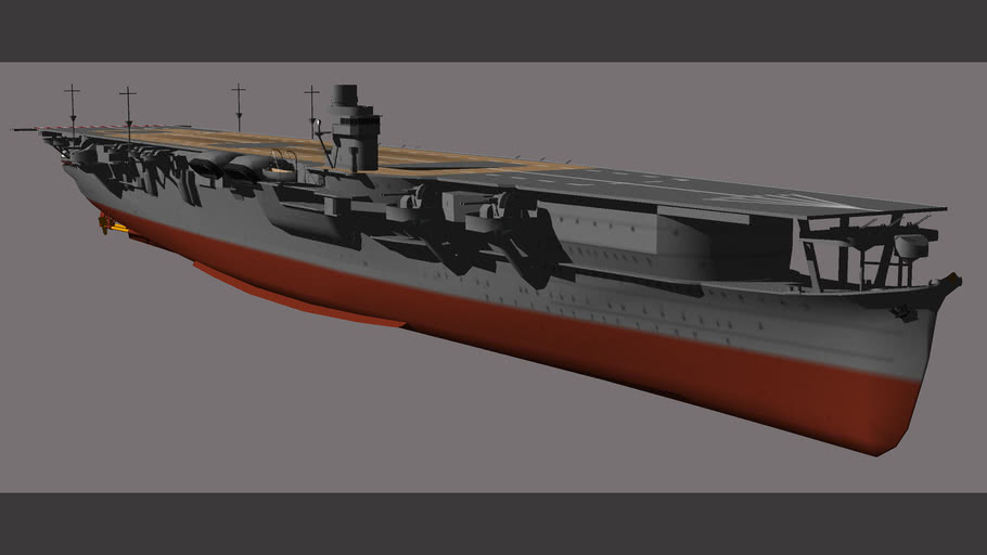 IJN Soryu Aircraft Carrier | 3D Warehouse