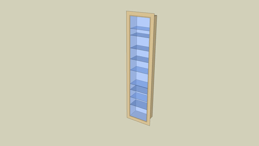 Display cabinet | 3D Warehouse