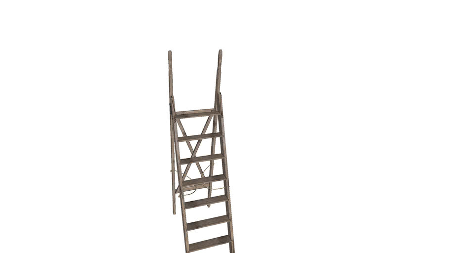 Rustic Ladder | 3D Warehouse