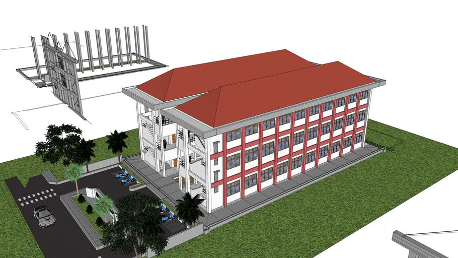 GEDUNG POLTEKES | 3D Warehouse