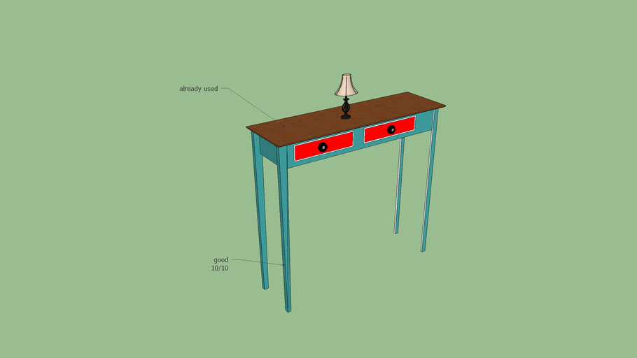 side table | 3D Warehouse