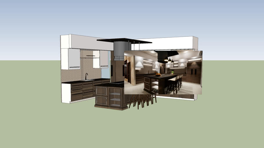 Modern Kitchen | 3D Warehouse