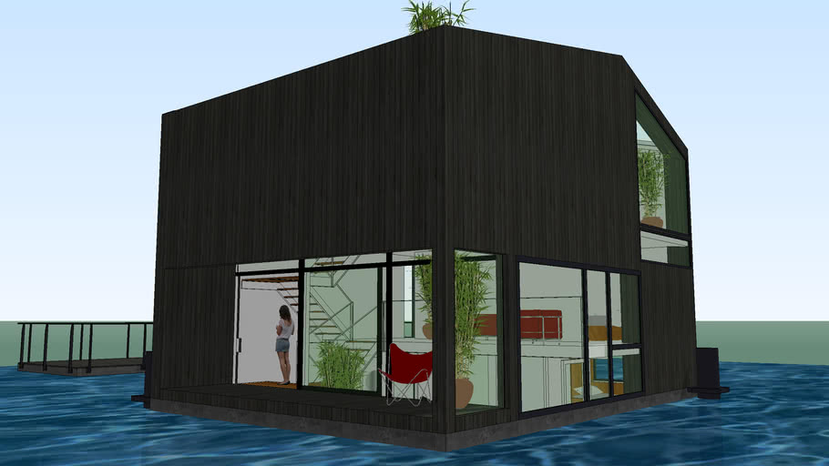 Floating House | 3D Warehouse