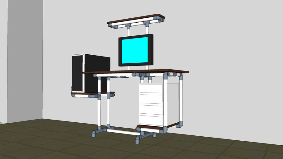 PVC Desk for PC | 3D Warehouse