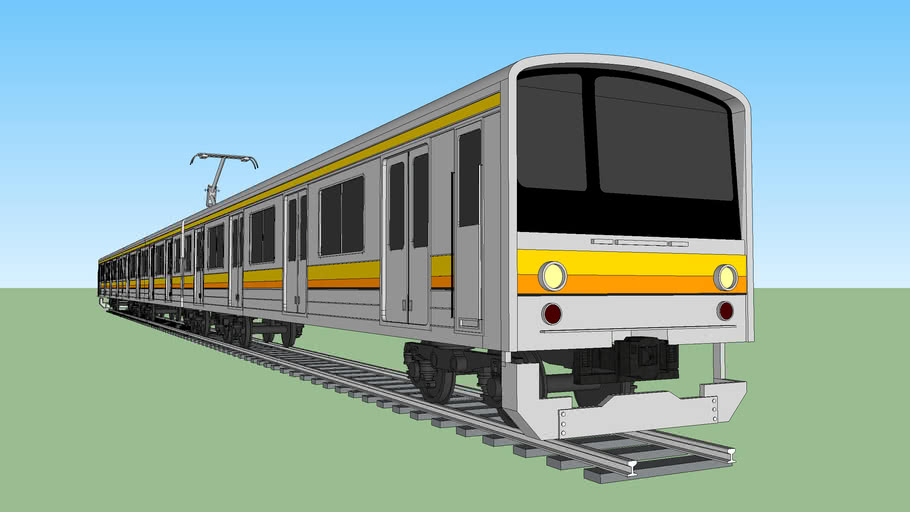 JR 205 Nambu Line | 3D Warehouse