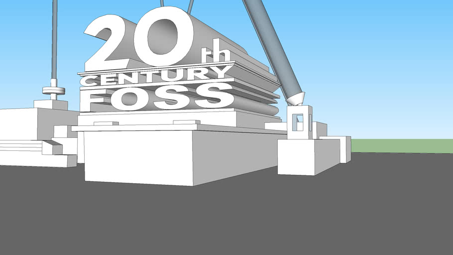 20th Century Foss logo | 3D Warehouse