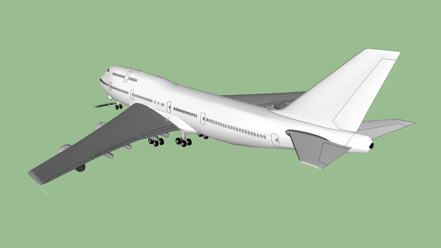 Boeing 747-300SR | 3D Warehouse