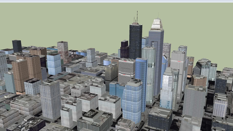 cityskyline | 3D Warehouse