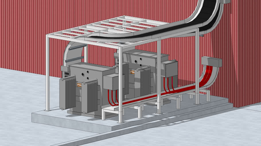 ELECTRICAL TRANSFORMERS PROLEC GENERAL ELECTRIC 2500 KVA | 3D Warehouse