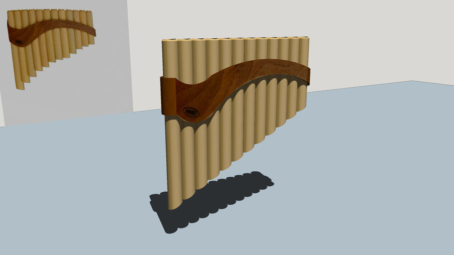 Pan flute | 3D Warehouse