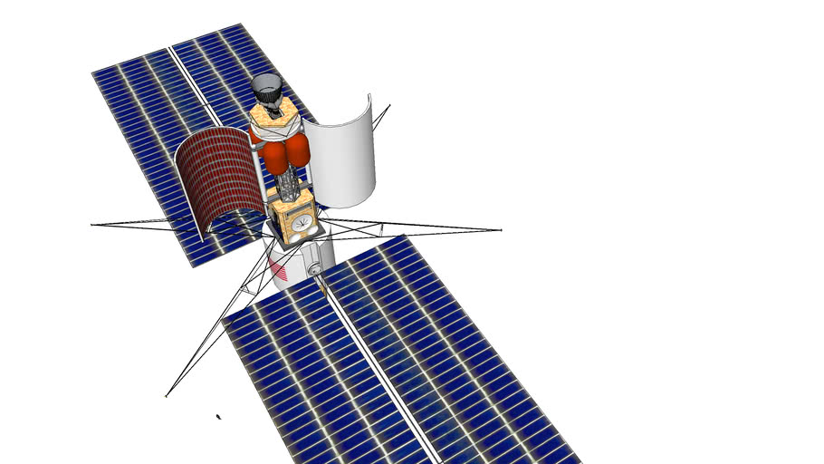 Uncle SAM Defense Satellite | 3D Warehouse