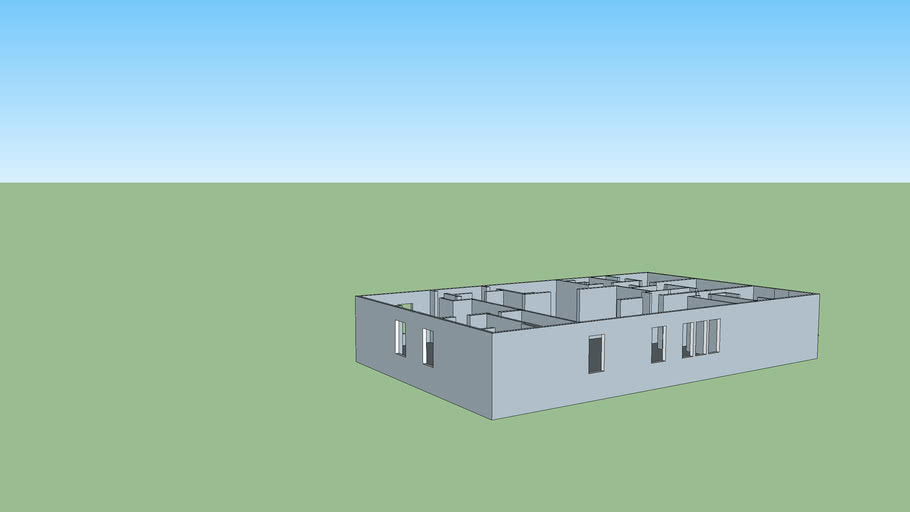 Windowed House | 3D Warehouse