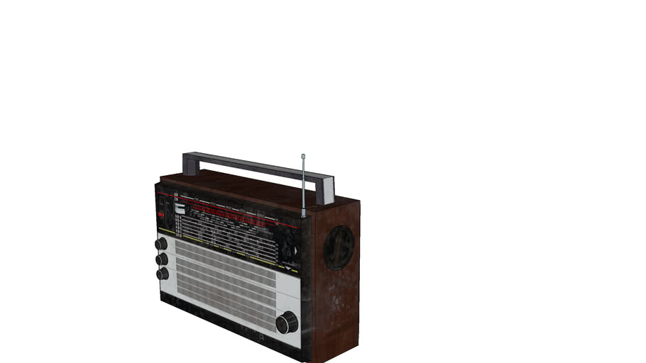 Old USSR Radio | 3D Warehouse