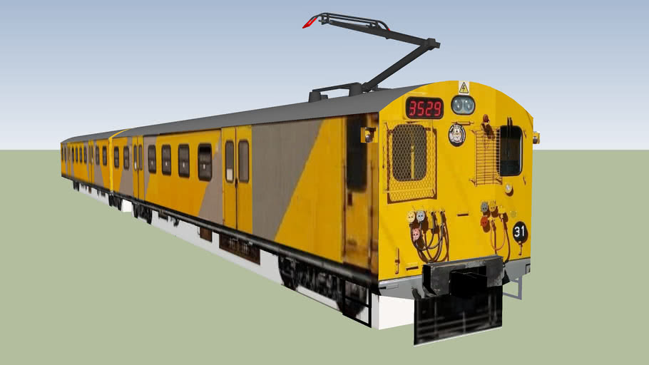 South African Railway Class 5M2A | 3D Warehouse