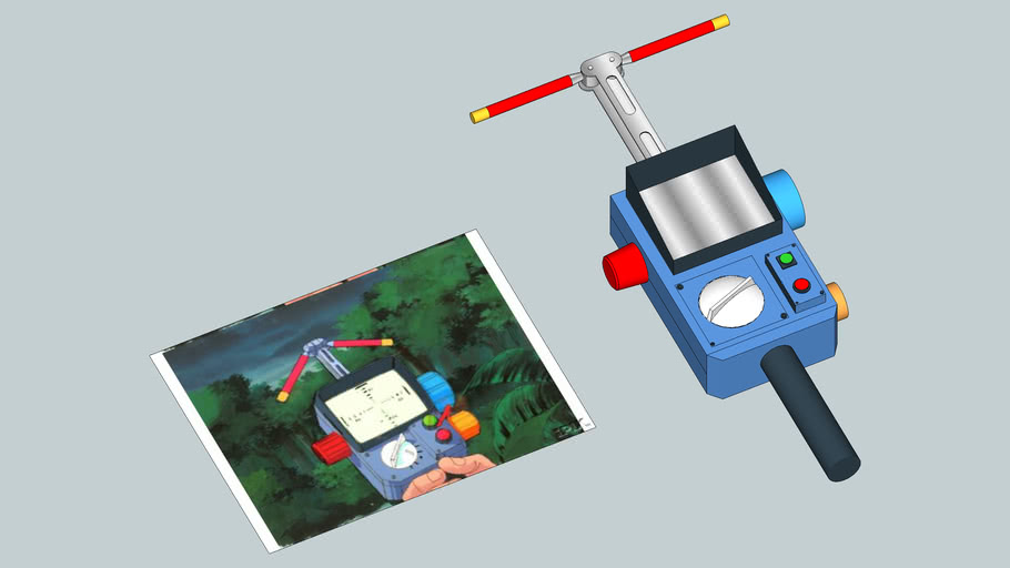 Ghostbusters PKE Meter (RGB Version) 2.0 | 3D Warehouse