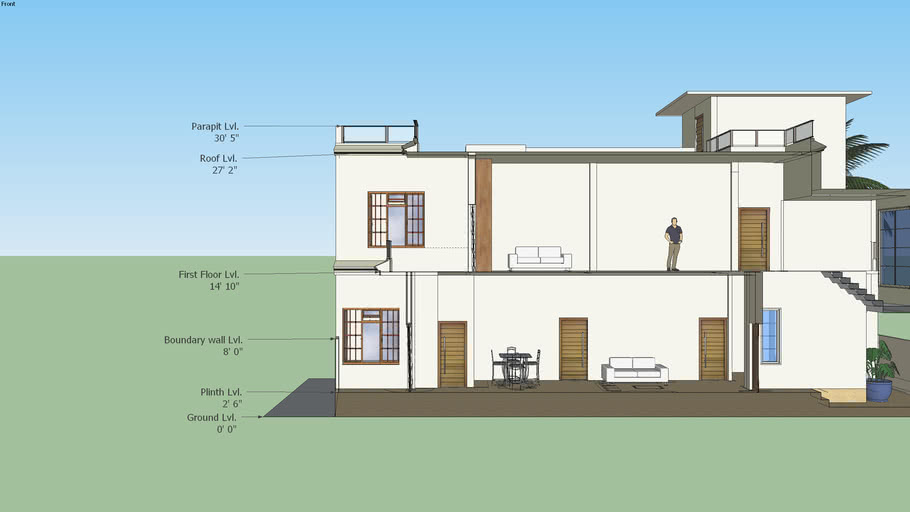 First Floor Boundary Wall Design | Floor Roma