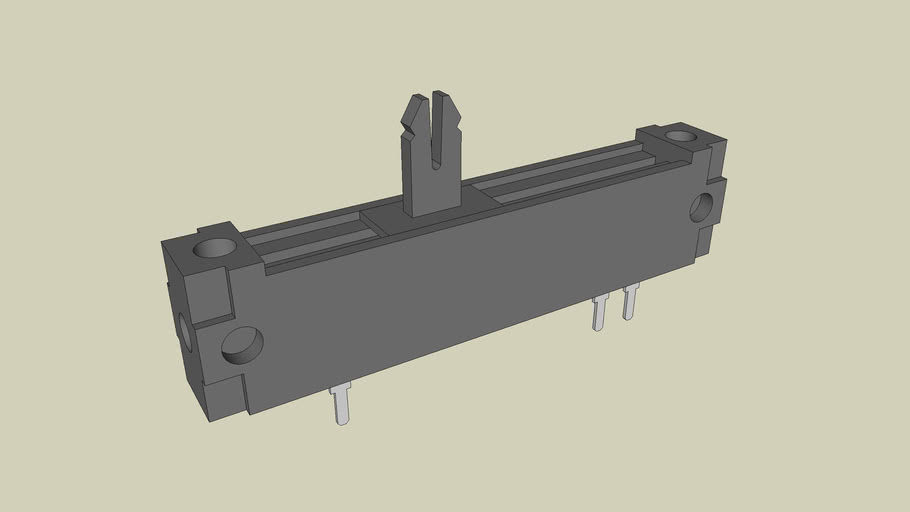 Potentiometer, Slider | 3D Warehouse