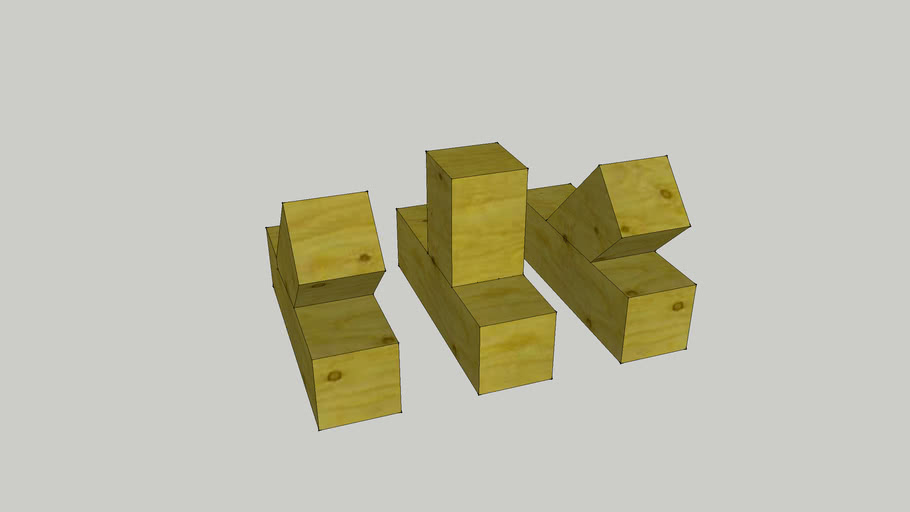 Timber connections | 3D Warehouse