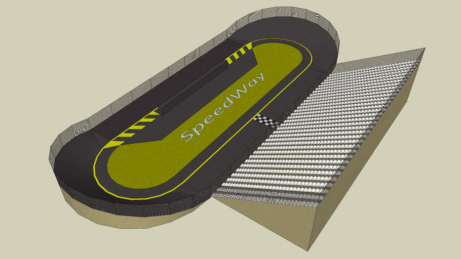 SpeedWay Race track | 3D Warehouse