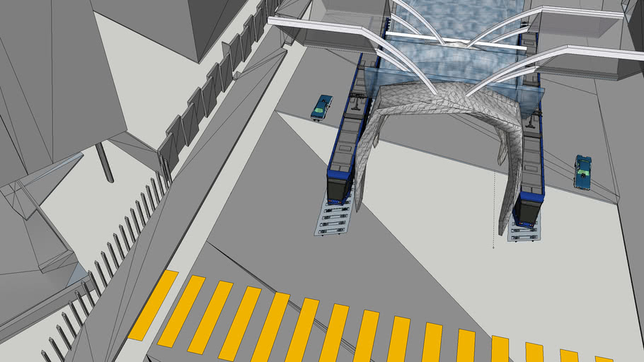 Kwok, Tzewai, UNSW Light Rail Station | 3D Warehouse