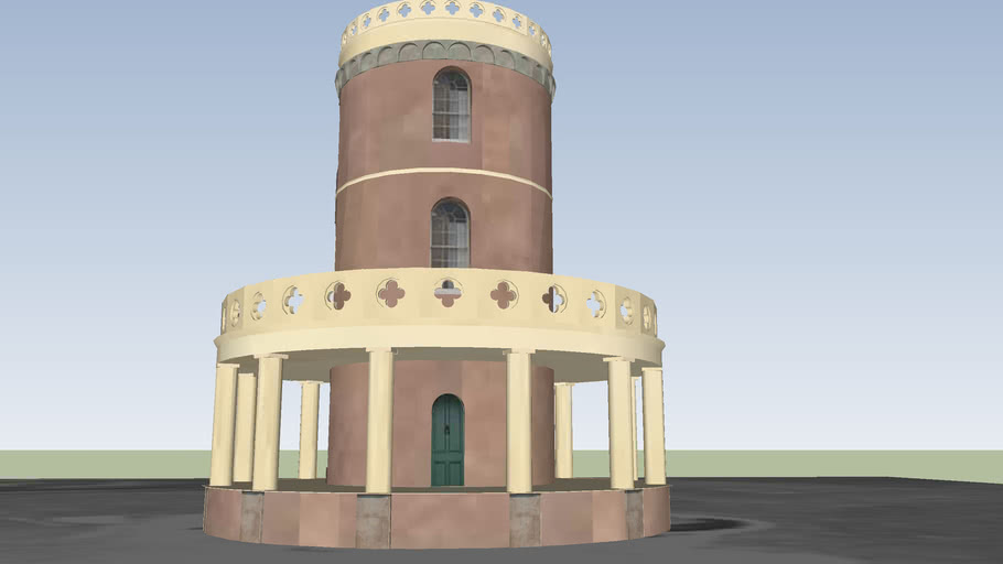 Clavell Tower folly, Kimmeridge, Dorset | 3D Warehouse
