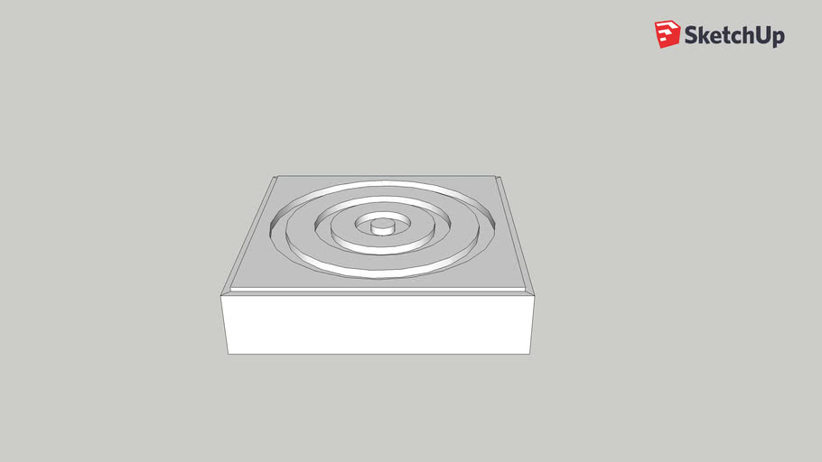 corner medallion | 3D Warehouse