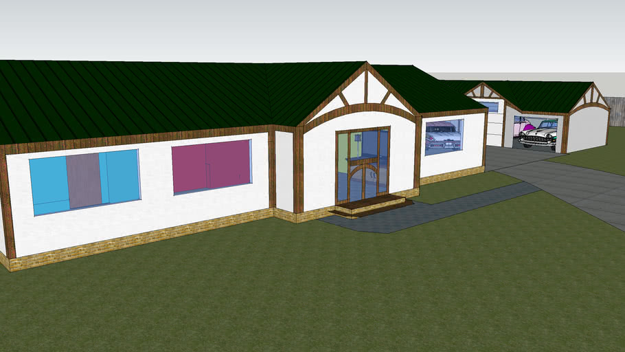 Single Story House | 3D Warehouse