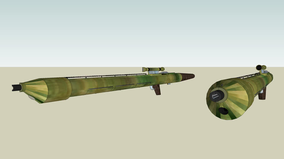 Obscenely Large Assault Rifle | 3D Warehouse