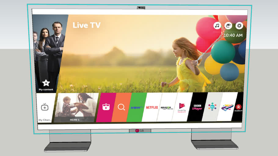 Lg tv 4k | 3D Warehouse