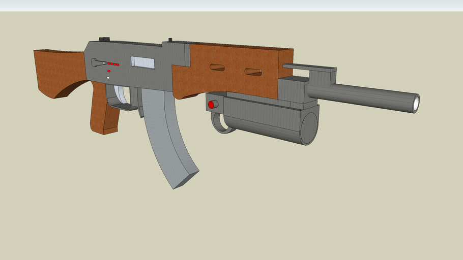 Assualt Rifle | 3D Warehouse