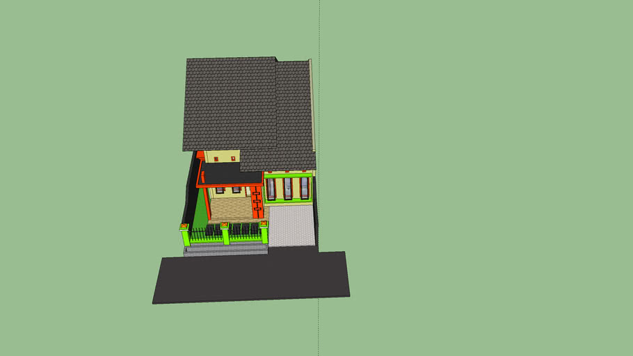 rumah type 45 | 3D Warehouse