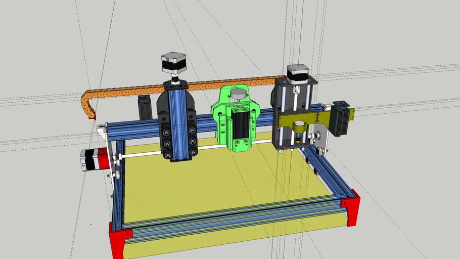 Mini CNC Laser design V1 | 3D Warehouse