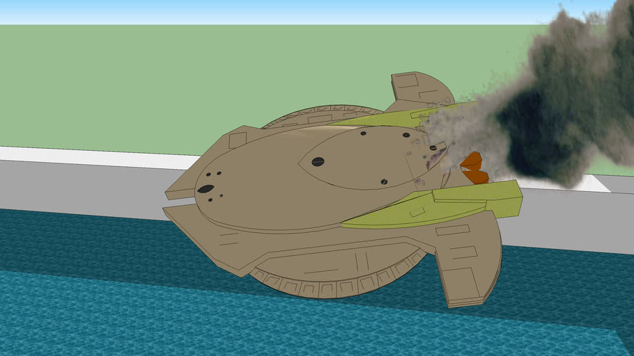 Doctor Who slitheen slipstream ship | 3D Warehouse