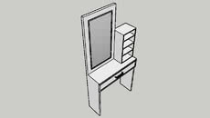 dress table | 3D Warehouse