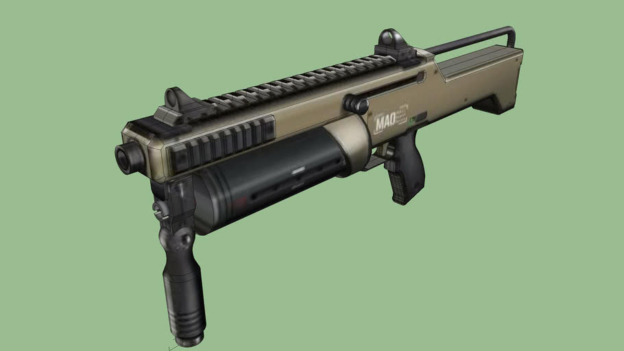 SRM M1216 shotgun | 3D Warehouse