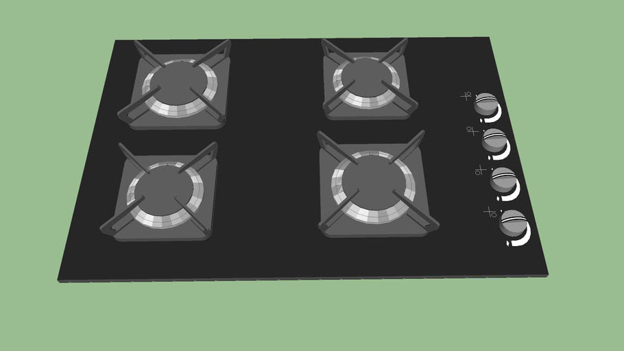 Plaque cuisson gaz | 3D Warehouse